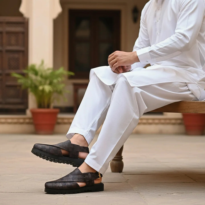 MEN TRADITIONAL PESHAWARI CHAPPAL C-2608 – English Shoes